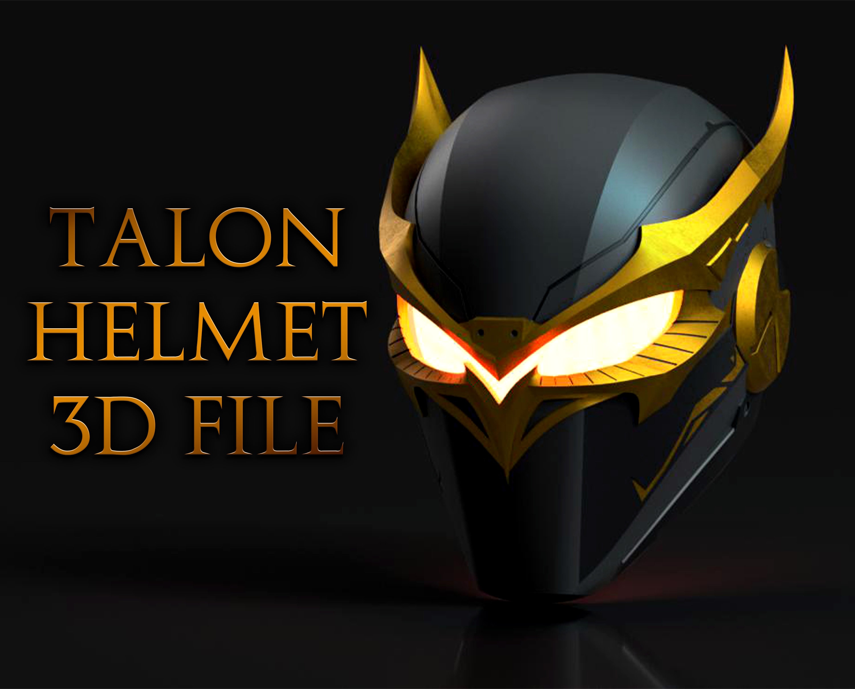 Talon Helmet 3D File - Etsy