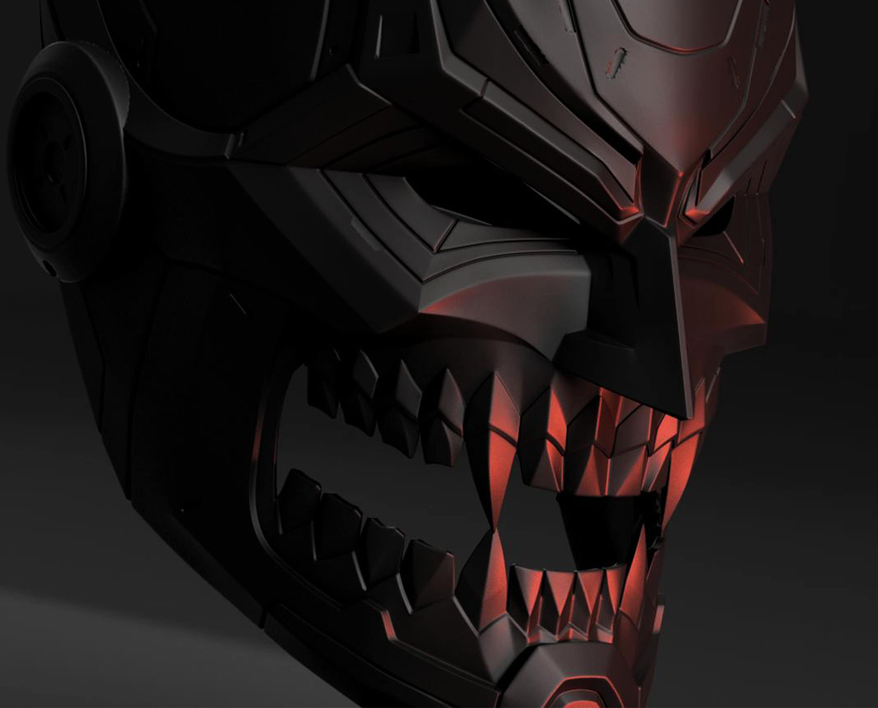 Vampire Bat Helmet 3D File - Etsy