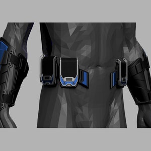 Nightwing Armor Bundle 3D Files - Etsy