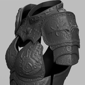 Armor of Trigon 3D File - Etsy