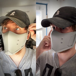 Young Justice Face Mask 3D File - Etsy