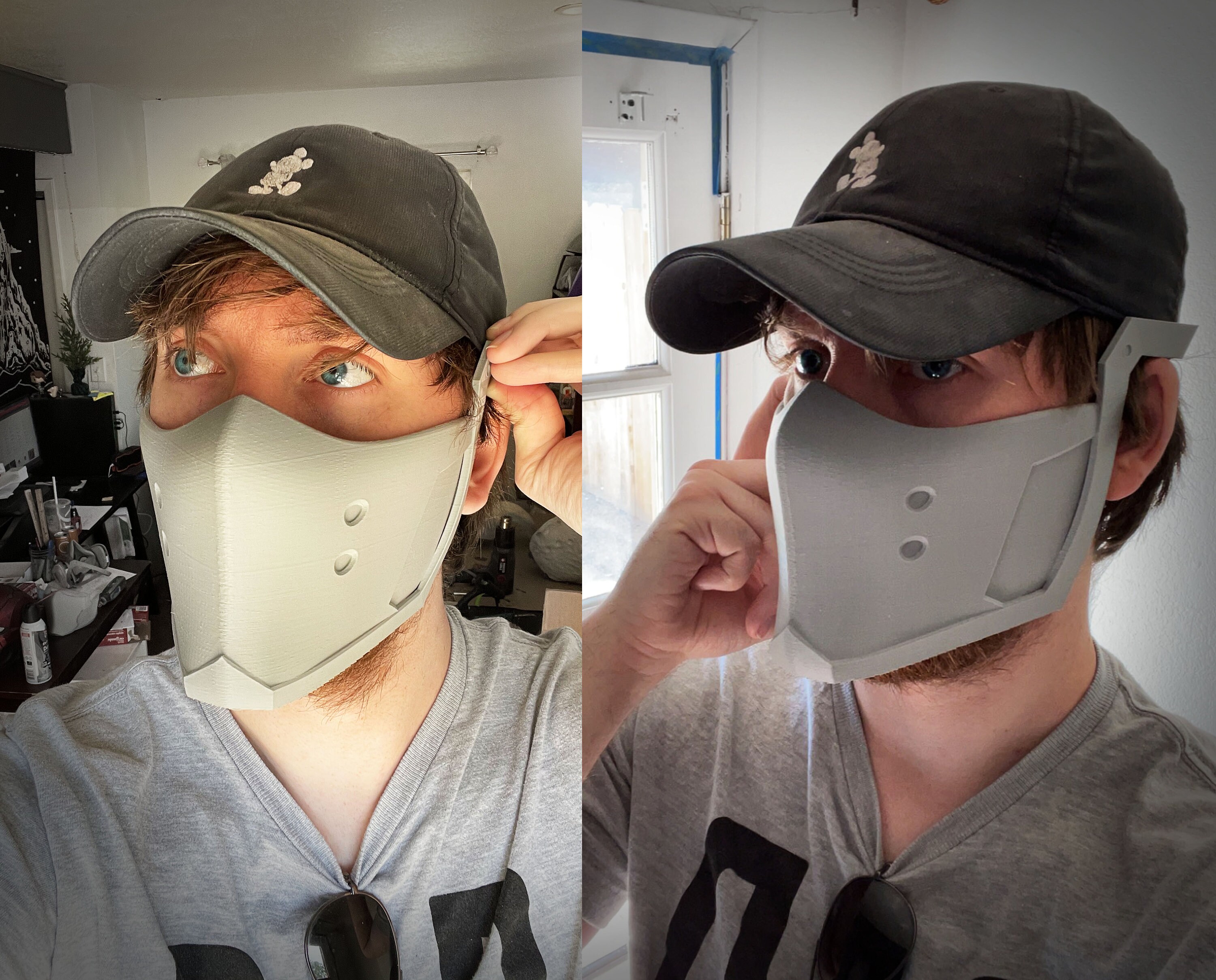 Young Justice Face Mask 3D File - Etsy