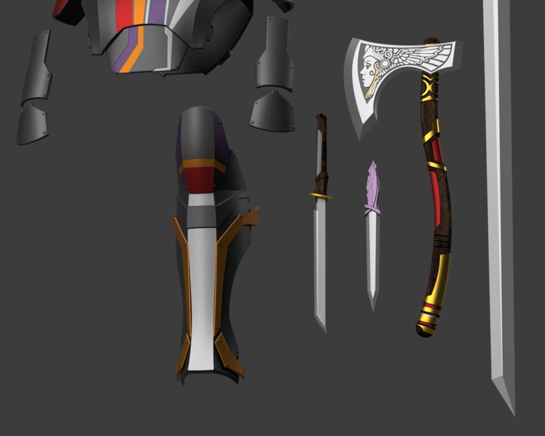 Sabine Wren Valkyrie Armor Pack 3D Files - Etsy