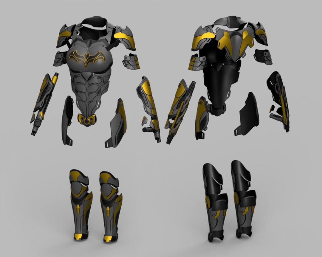 Nightshade Armor Set 3D Files - Etsy