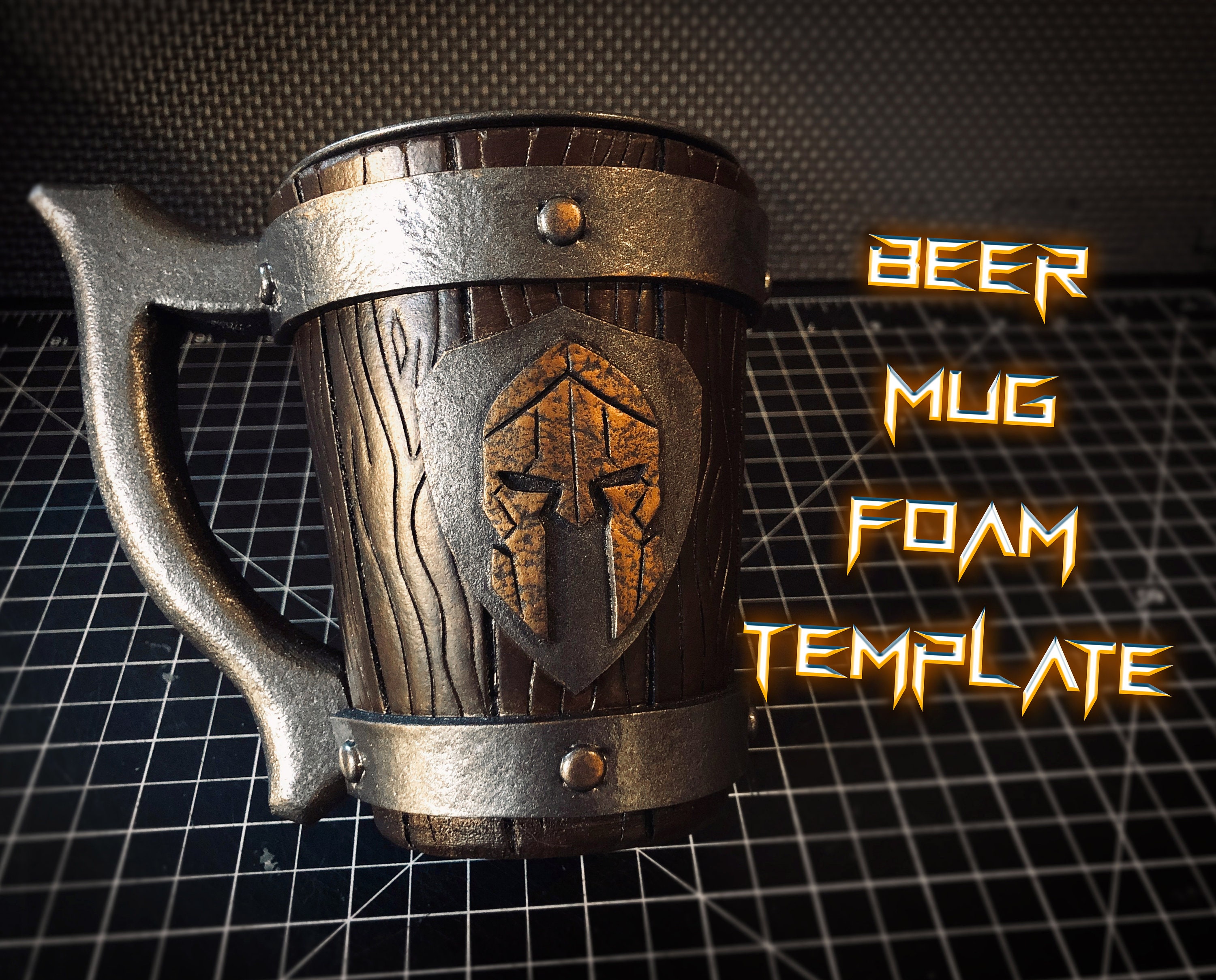 Beer Mug Foam Template - Etsy