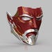 The Cyber Wolf Mask 3D File - Etsy
