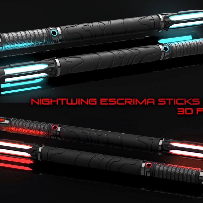 Nightwing Batons - Etsy