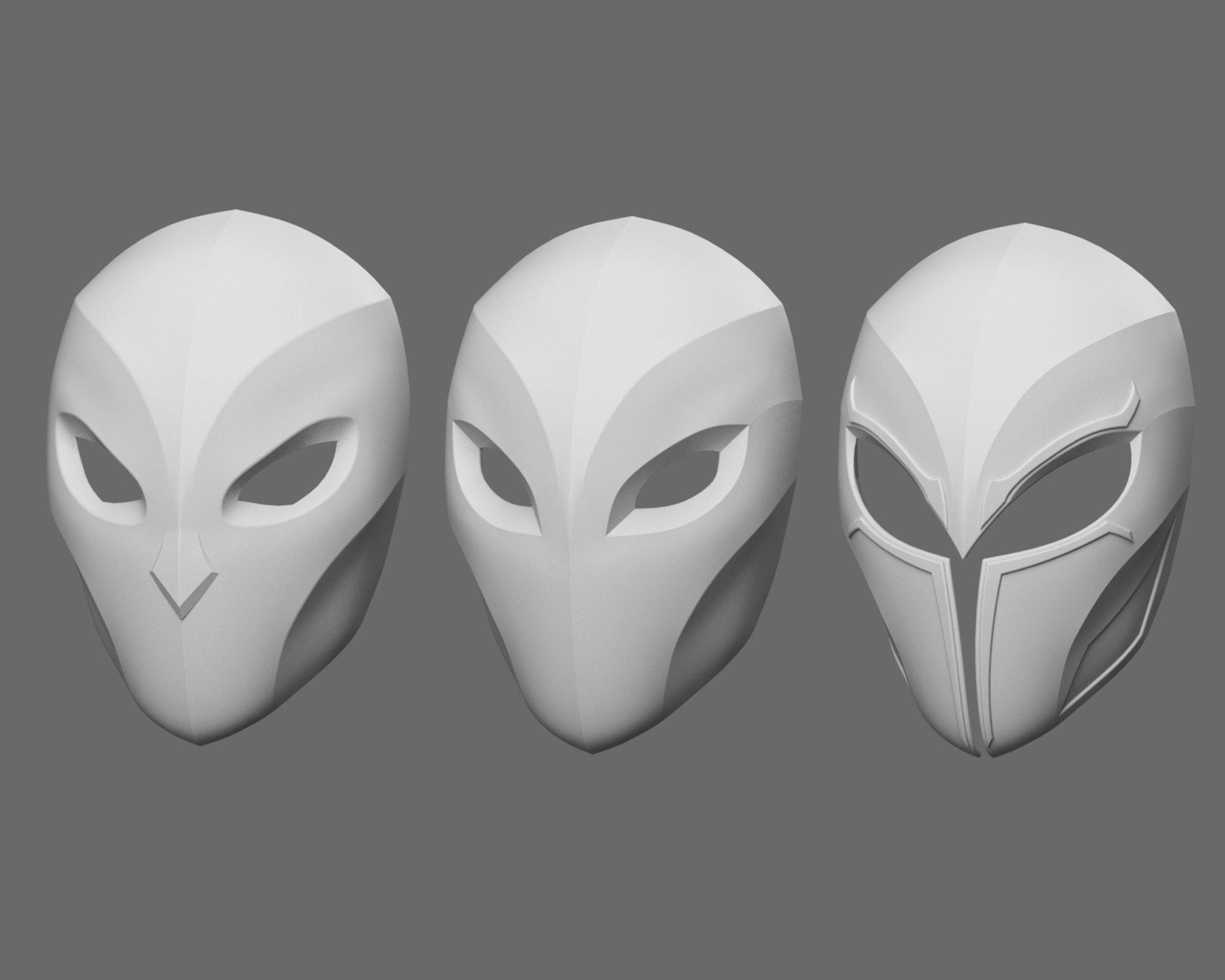 Cult of Owls Mask 3D File - Etsy