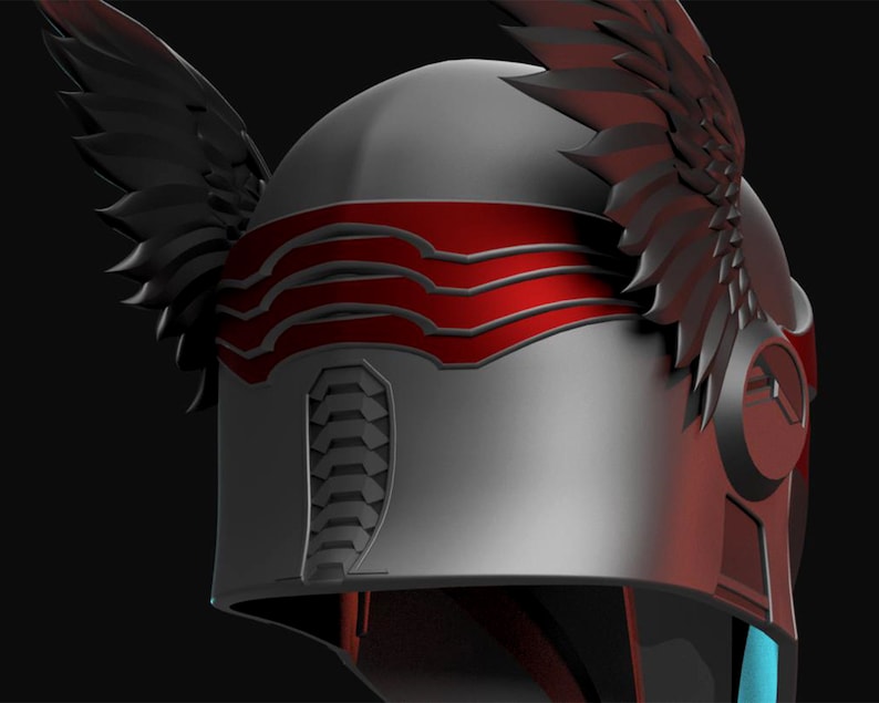 Mandalorian Valkyrie Helmet - Etsy