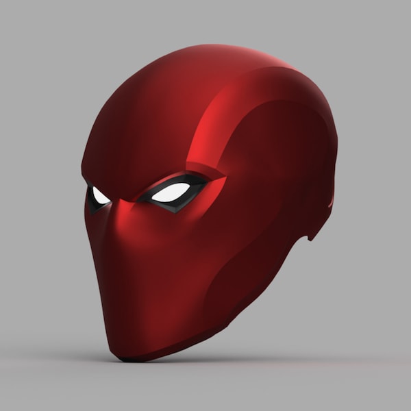 Red Hood Helmet File - Etsy