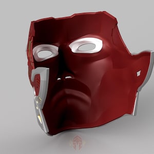 The Cyber Wolf Mask 3D File - Etsy