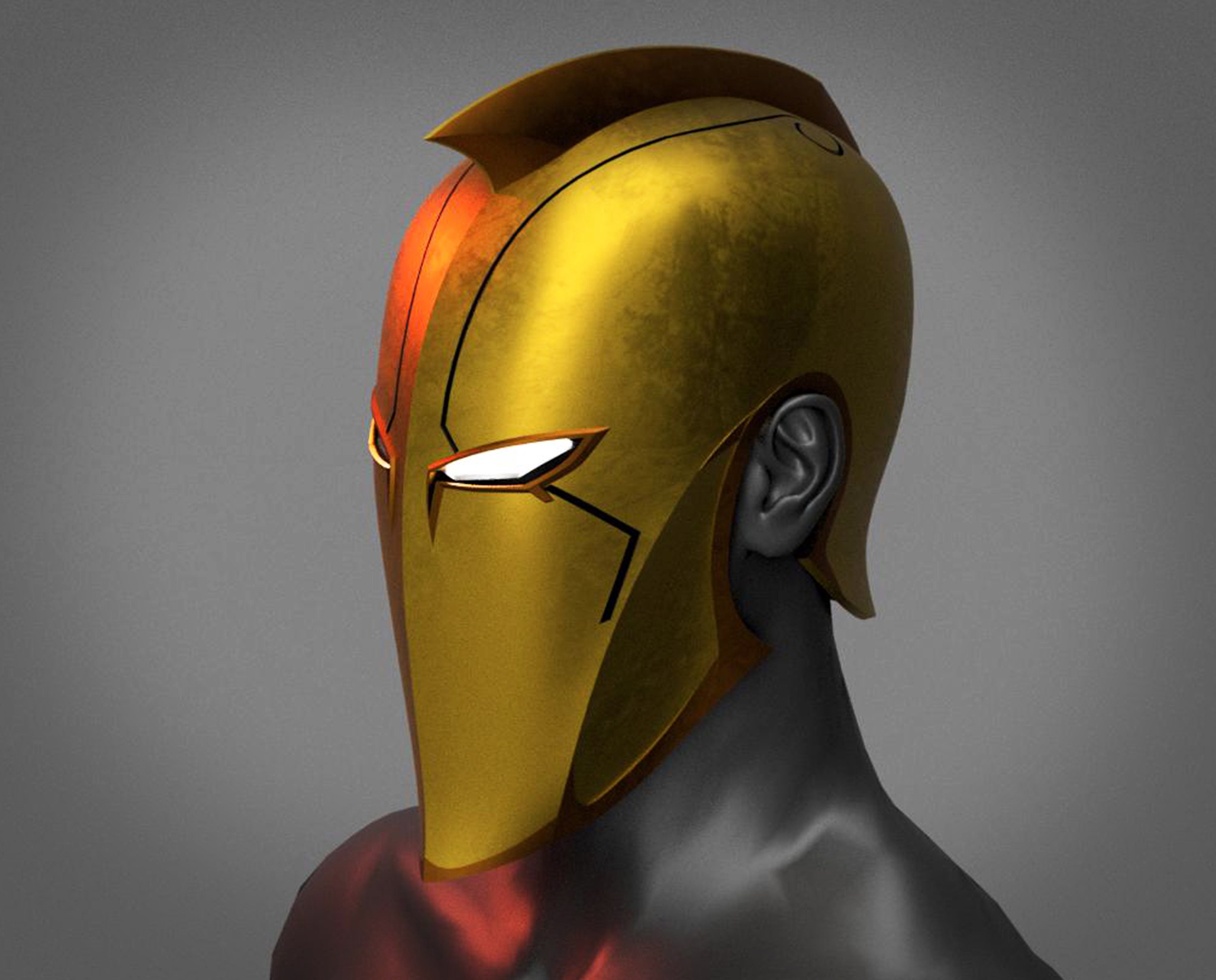 Dr. Fate Helmet 3D File - Etsy
