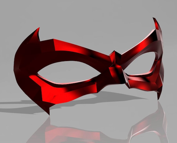 How To Make A Nightwing Mask