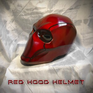 Red Hood Helmet Foam Template - Etsy