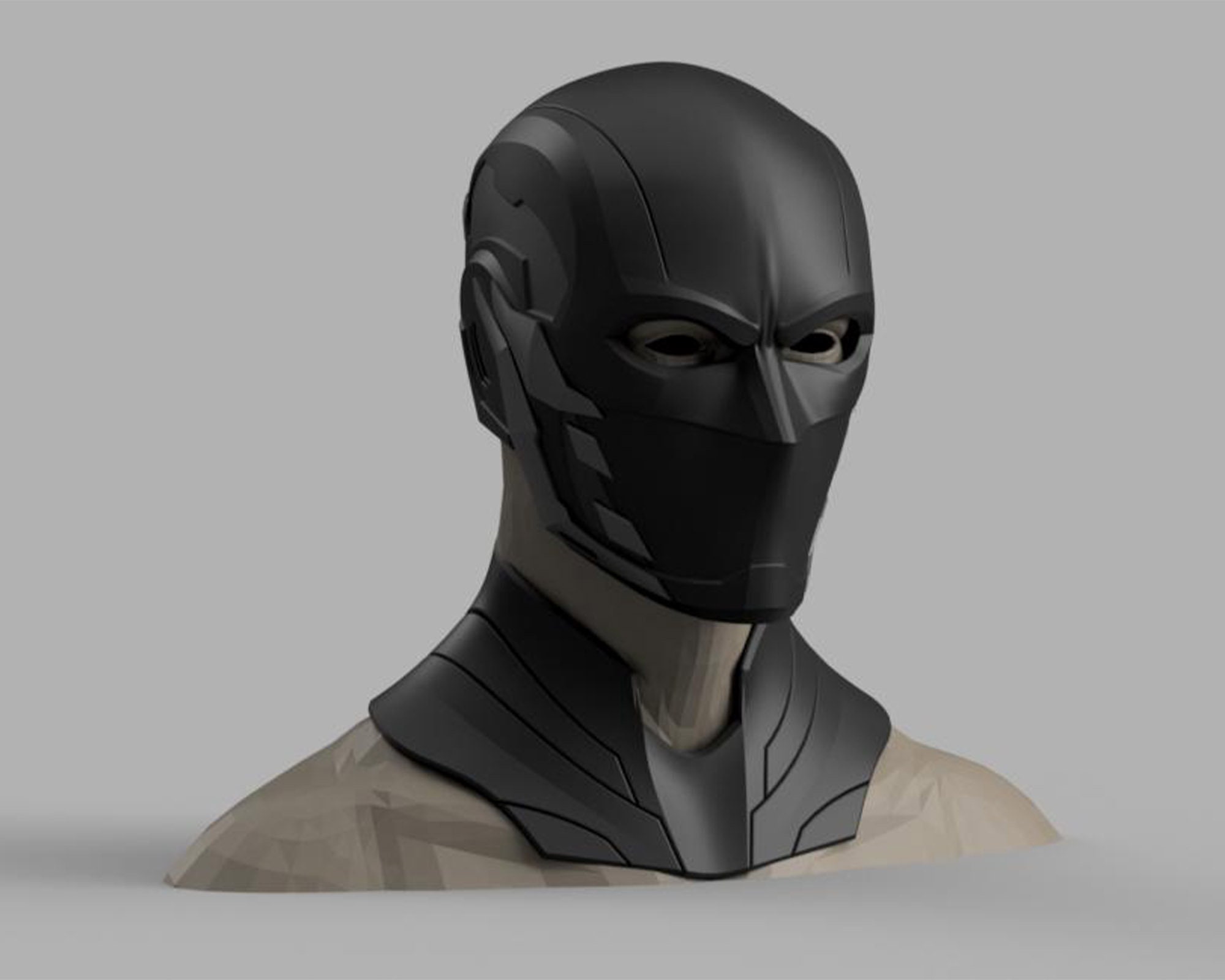 Red Robin Cowl and Neck Seal 3D File - Etsy