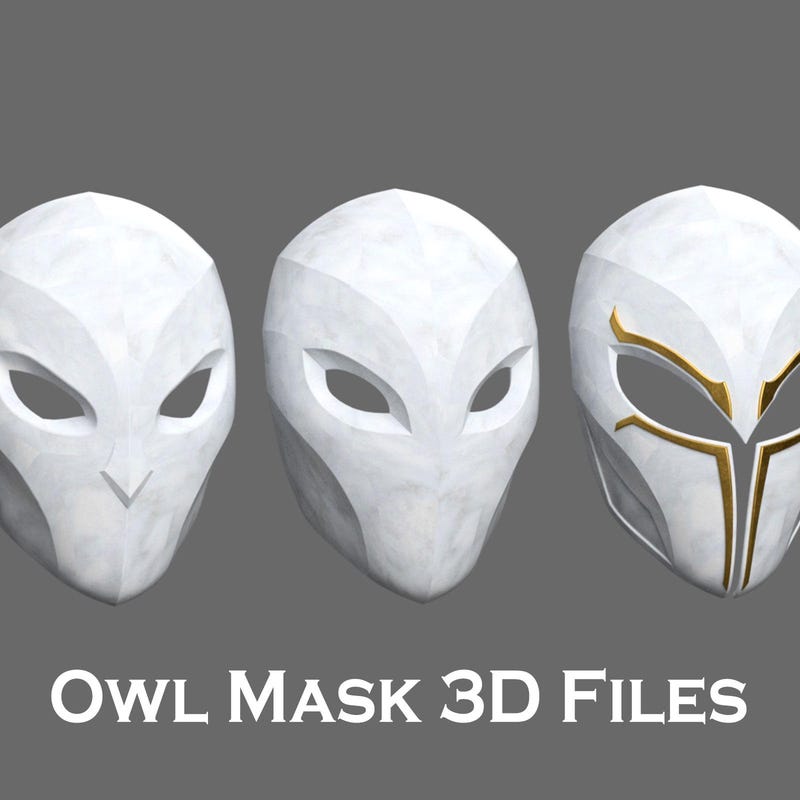 Owl Mask - Etsy