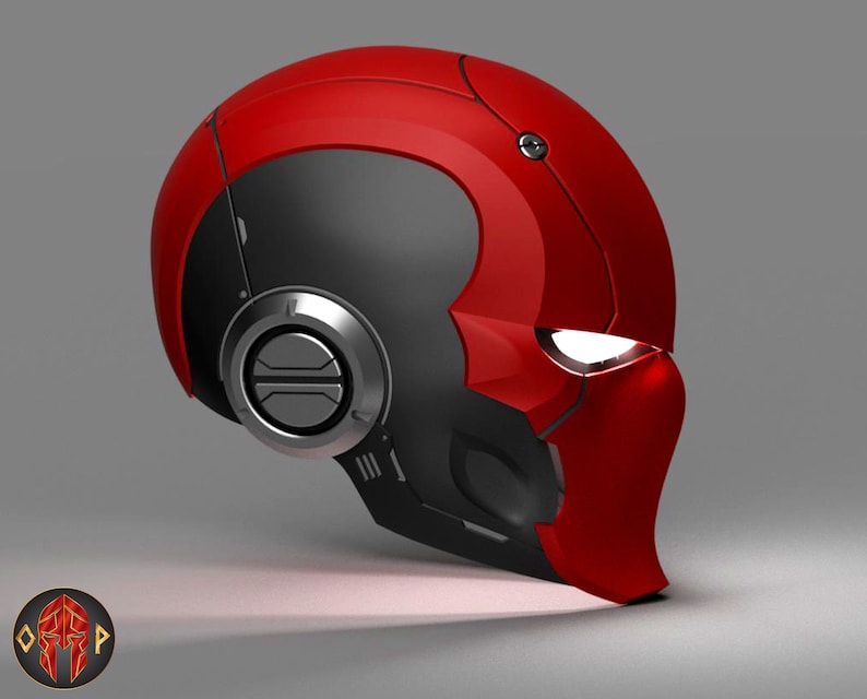 Red Ronin Helmet 3D File - Etsy
