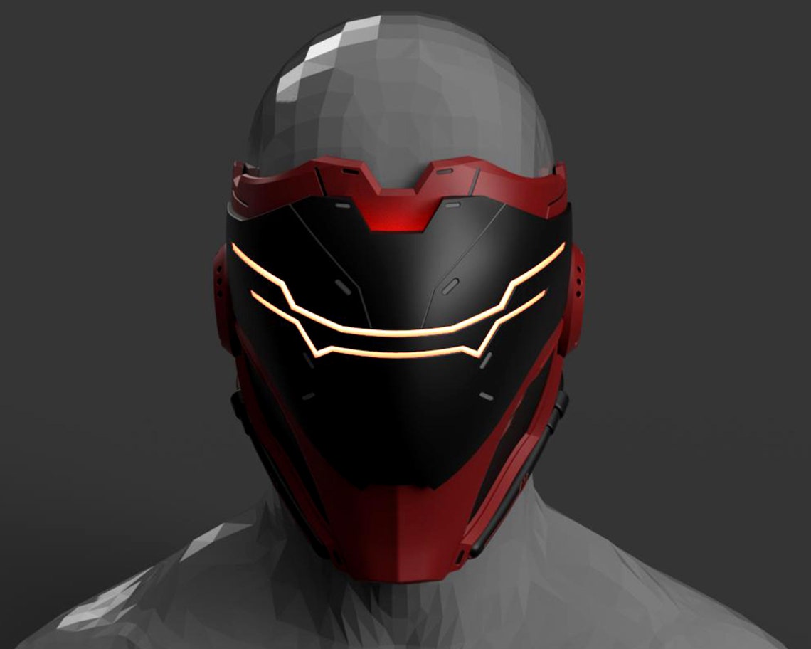 Cyberpunk Mask 3D File - Etsy
