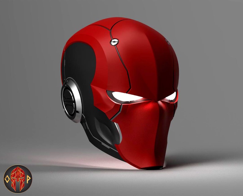Red Ronin Helmet 3D File - Etsy