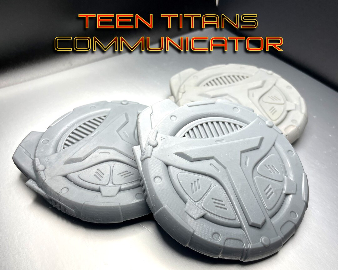 Teen Titans Communicator Raw Print - Etsy
