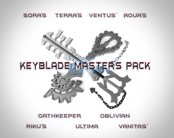 Master's Defender Keyblade 3D Print Files Active - Etsy