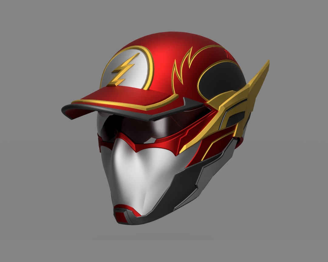 Pro Speedster Helmet 3D File - Etsy