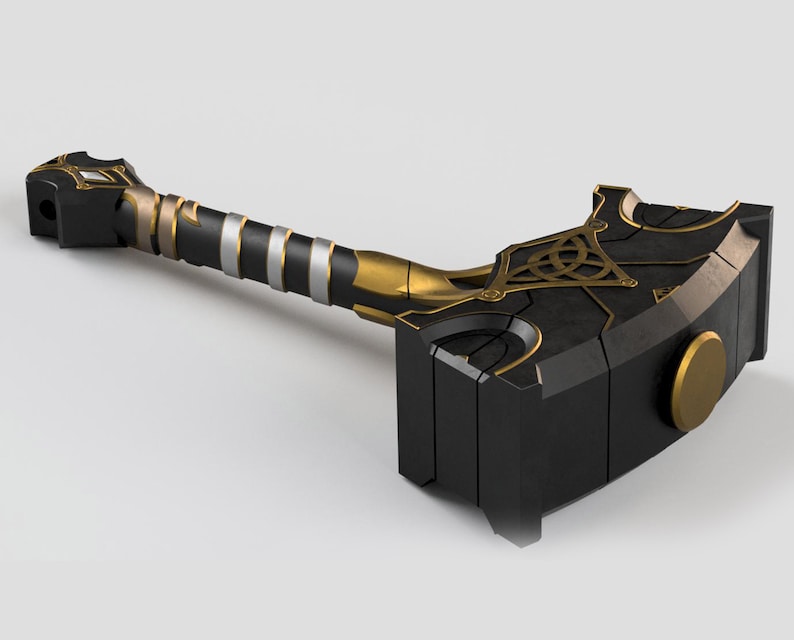 Mjolnir 3D Print File - Etsy