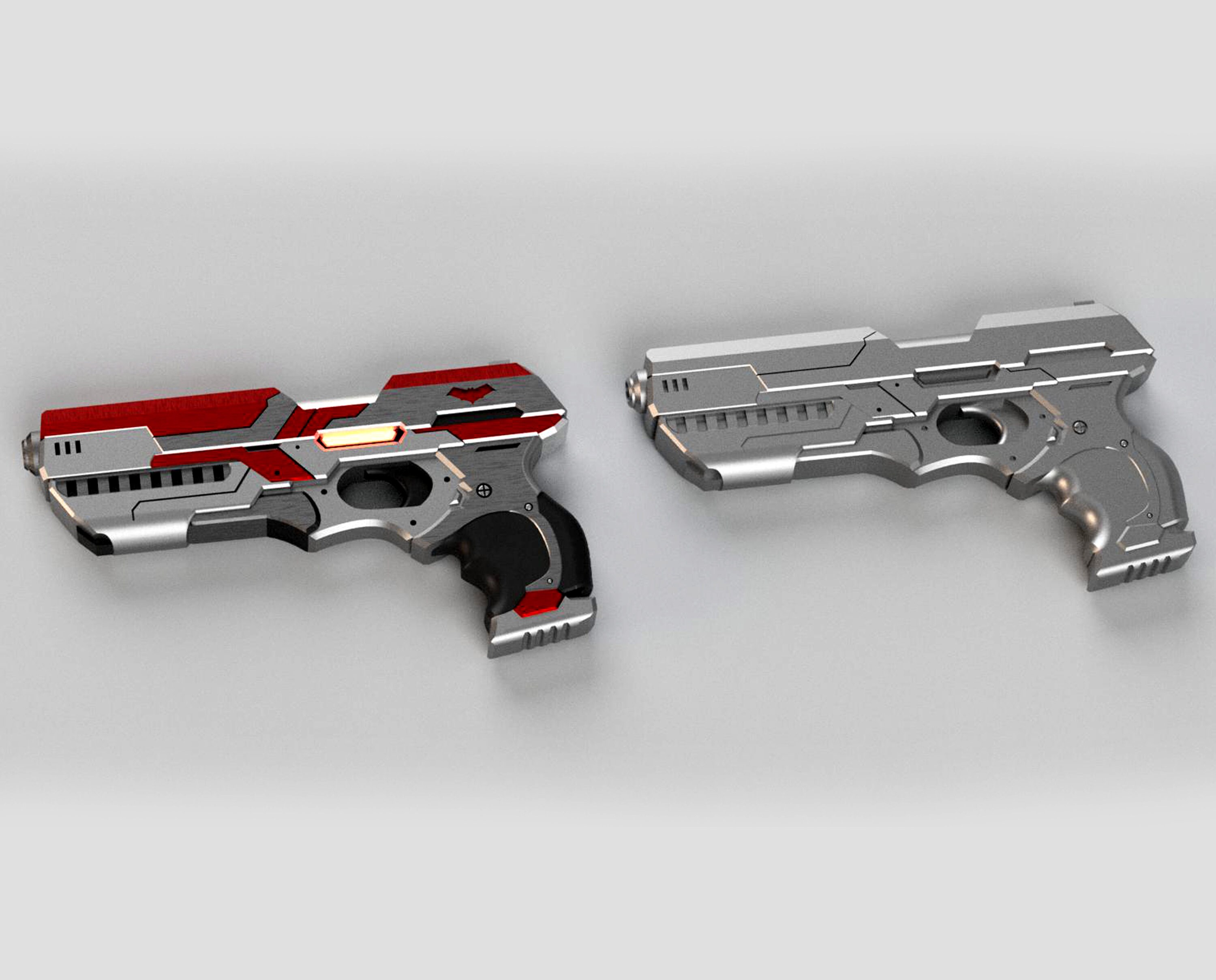 Red Hood Prop Blaster 3D File - Etsy Canada