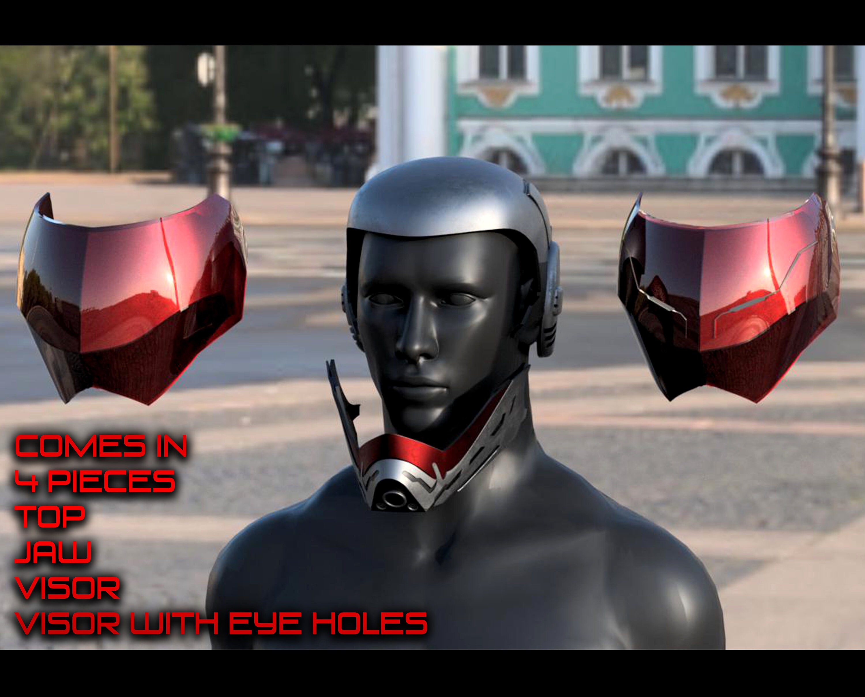 Knightmare Speedster Helmet 3D File - Etsy Canada