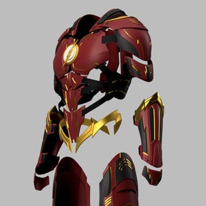 Speedster Armor 3D File - Etsy