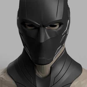 Red Robin Cowl and Neck Seal 3D File - Etsy