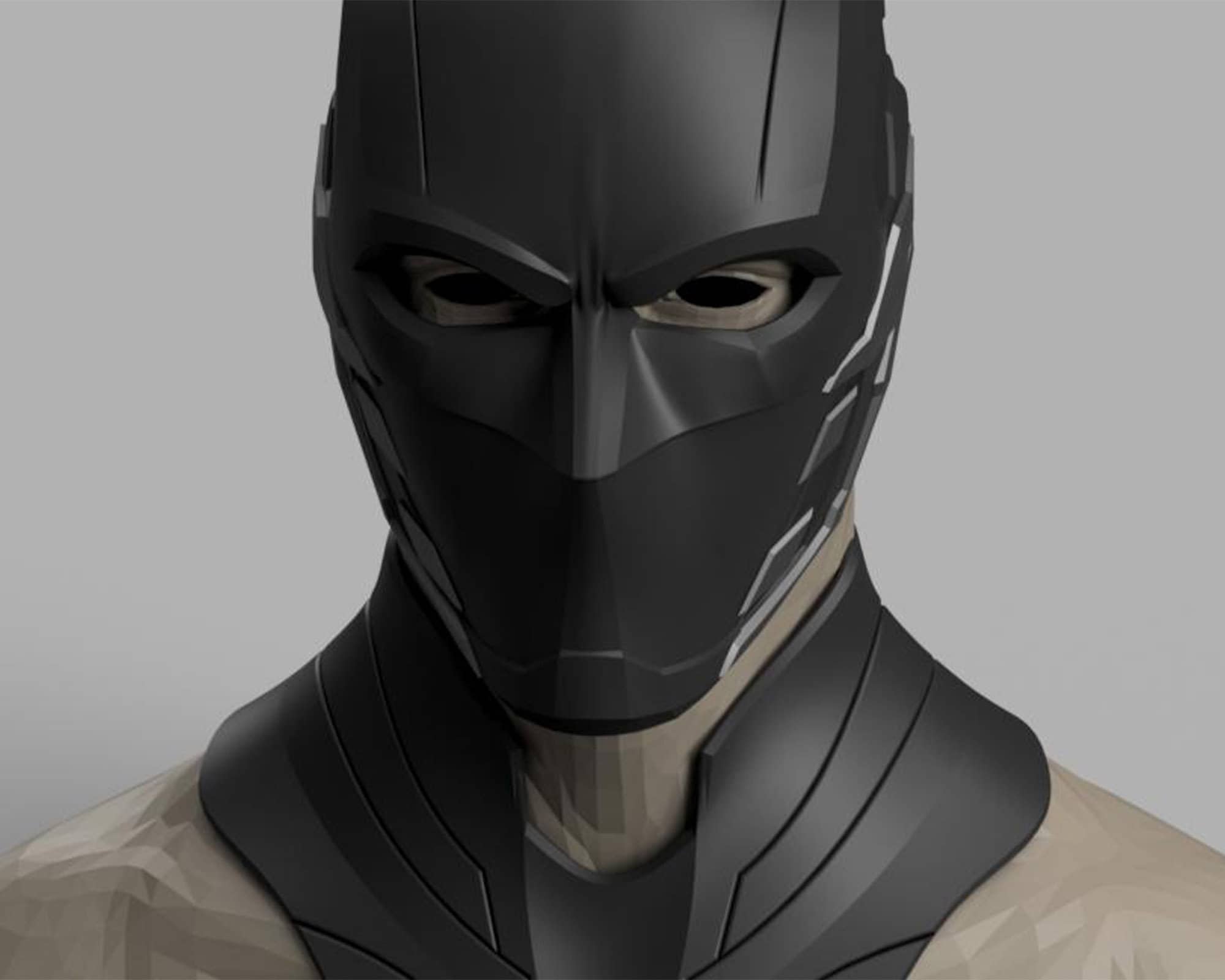 Red Robin Cowl and Neck Seal 3D File - Etsy