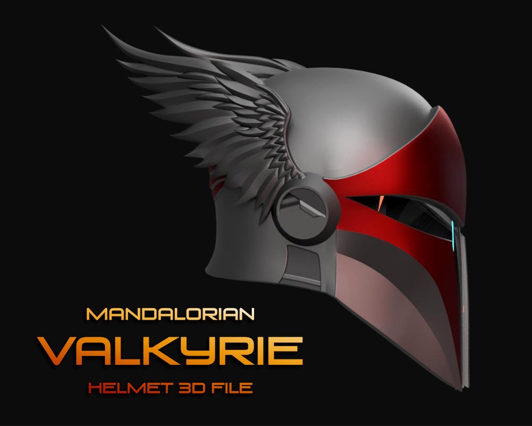 Mandalorian Valkyrie Helmet - Etsy