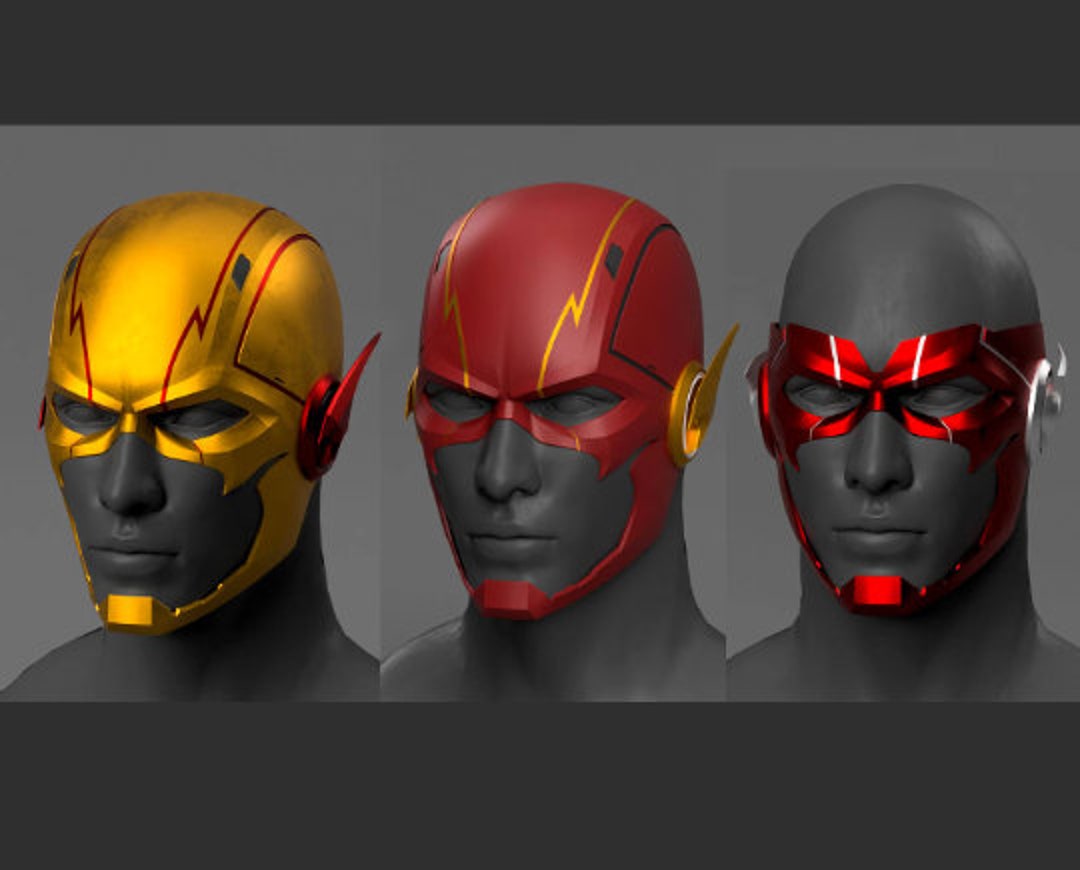 Speedster Helmet 3D File - Etsy