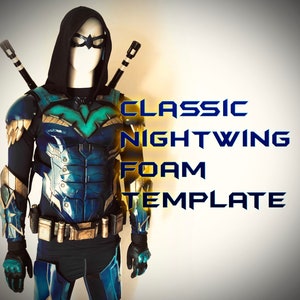 Classic Nightwing Foam Template - Etsy