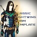 Classic Nightwing Foam Template - Etsy