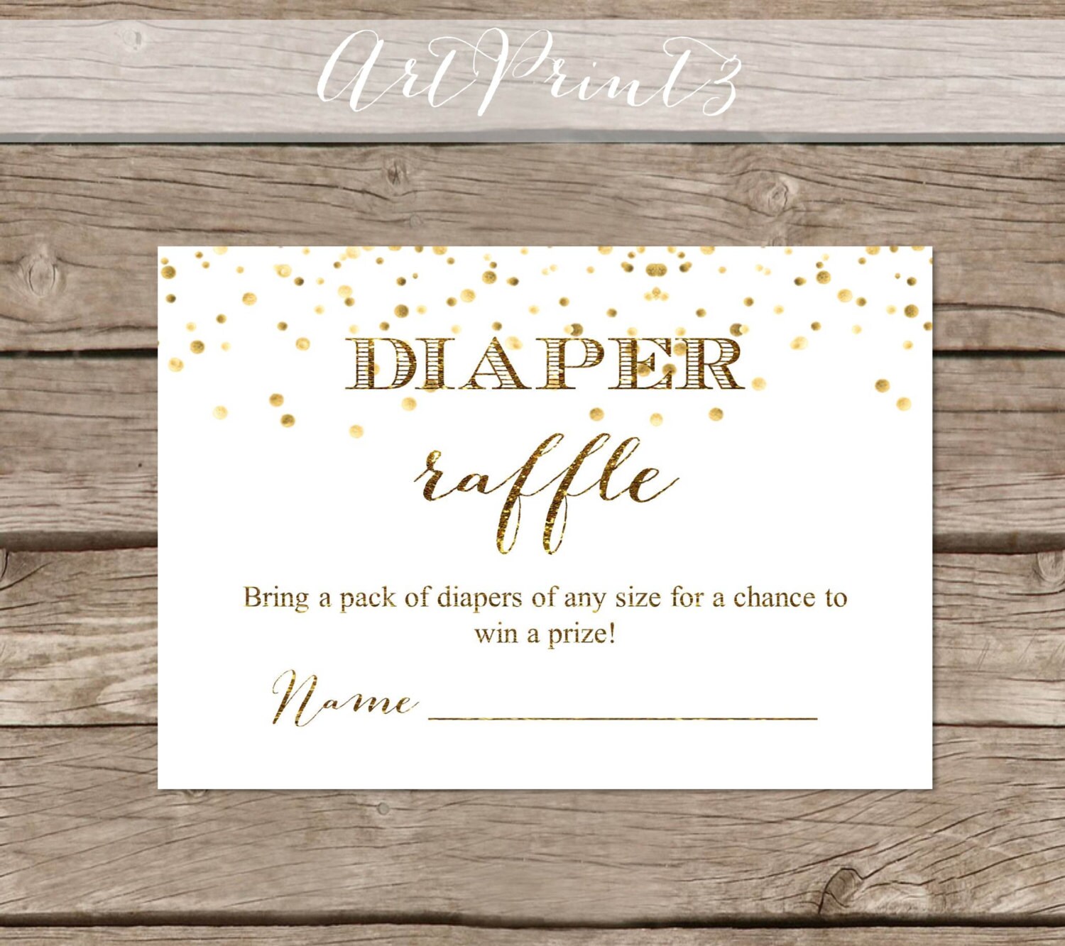 Windel Raffle Druckbare Baby-Dusche-Spiel, Baby-Dusche-Windel Raffle ...