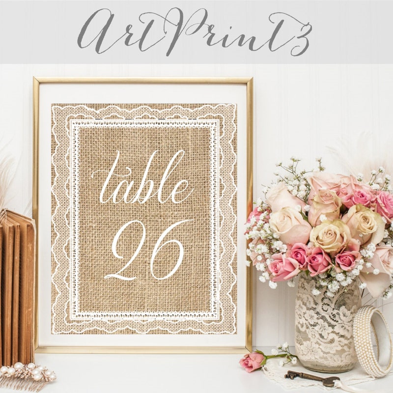 Burlap Place Cards - Etsy