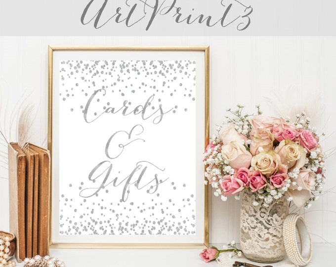 Confetti Wedding Sign Printable Template, Wedding Décor, Printable ...