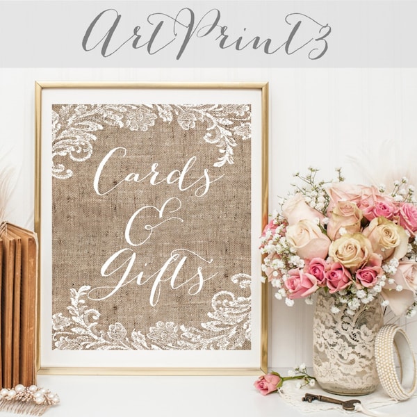 Burlap Wedding Signs - Etsy