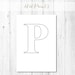 ABC Uppercase Letters, Alphabet Letters for Crafts, Coloring Alphabet ...