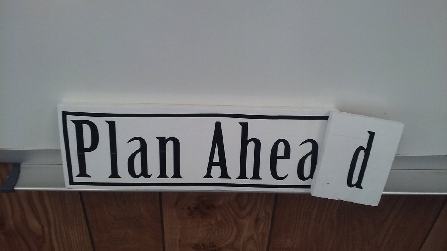 Plan Ahead Sign - Etsy