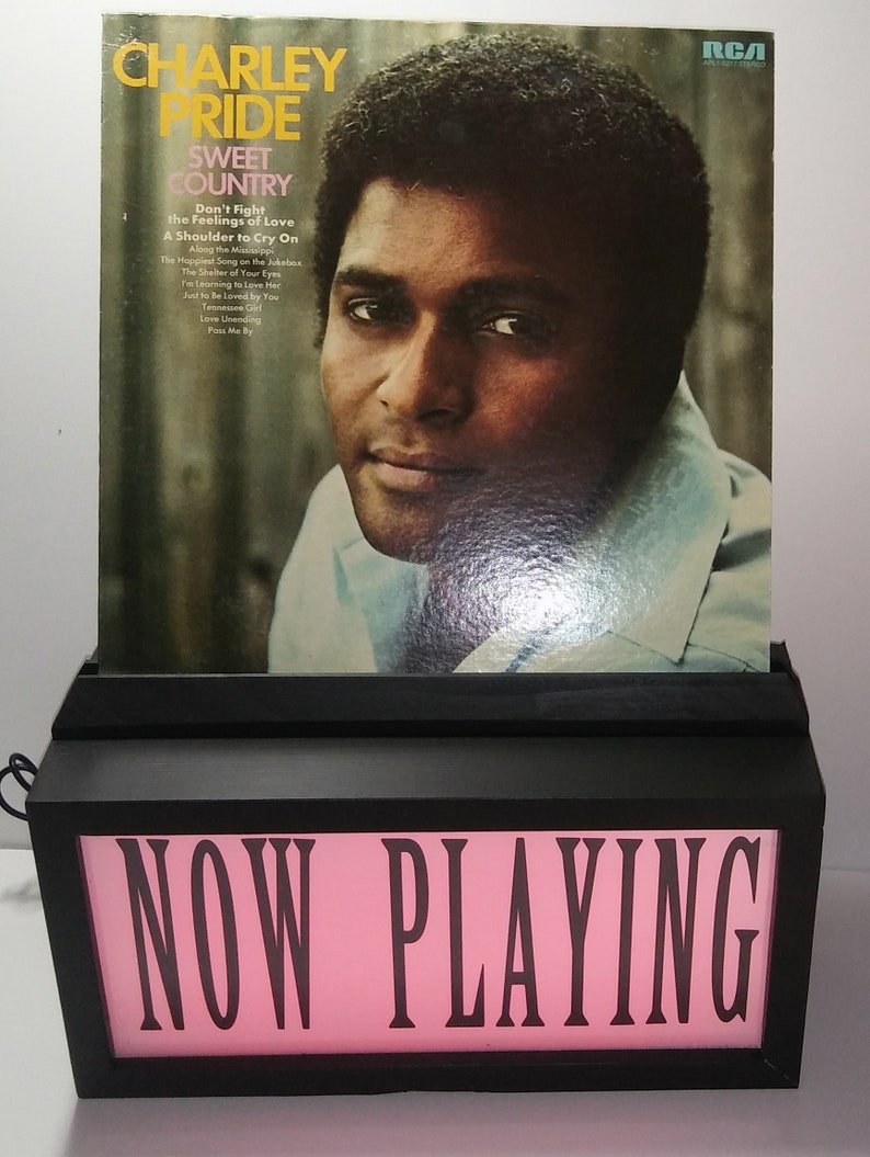 LED Now Playing Record Display - Etsy