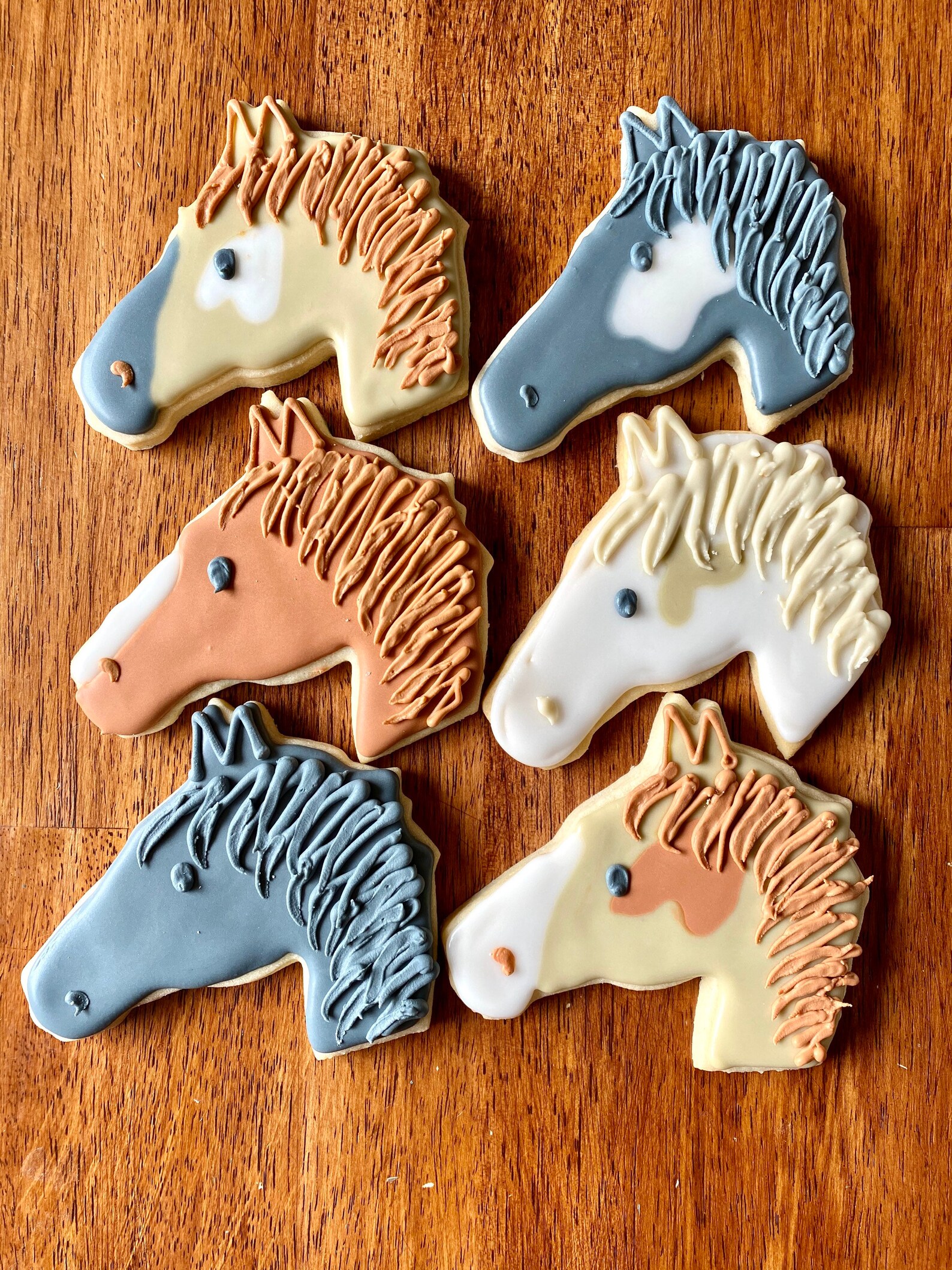 Horse Head Cookies one Dozen Equinest Jockey Racehorse - Etsy