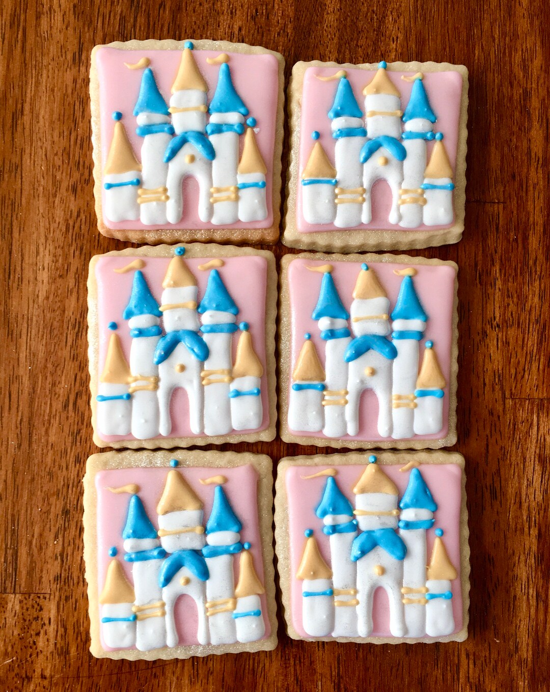 Castle Princess Cookies- Magical Birthday Queen Castle - Cinderella ...