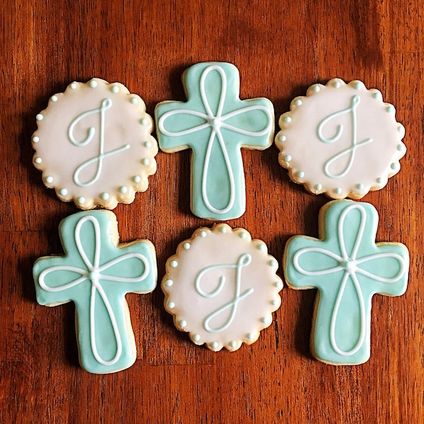 Baptism Cookies - Etsy