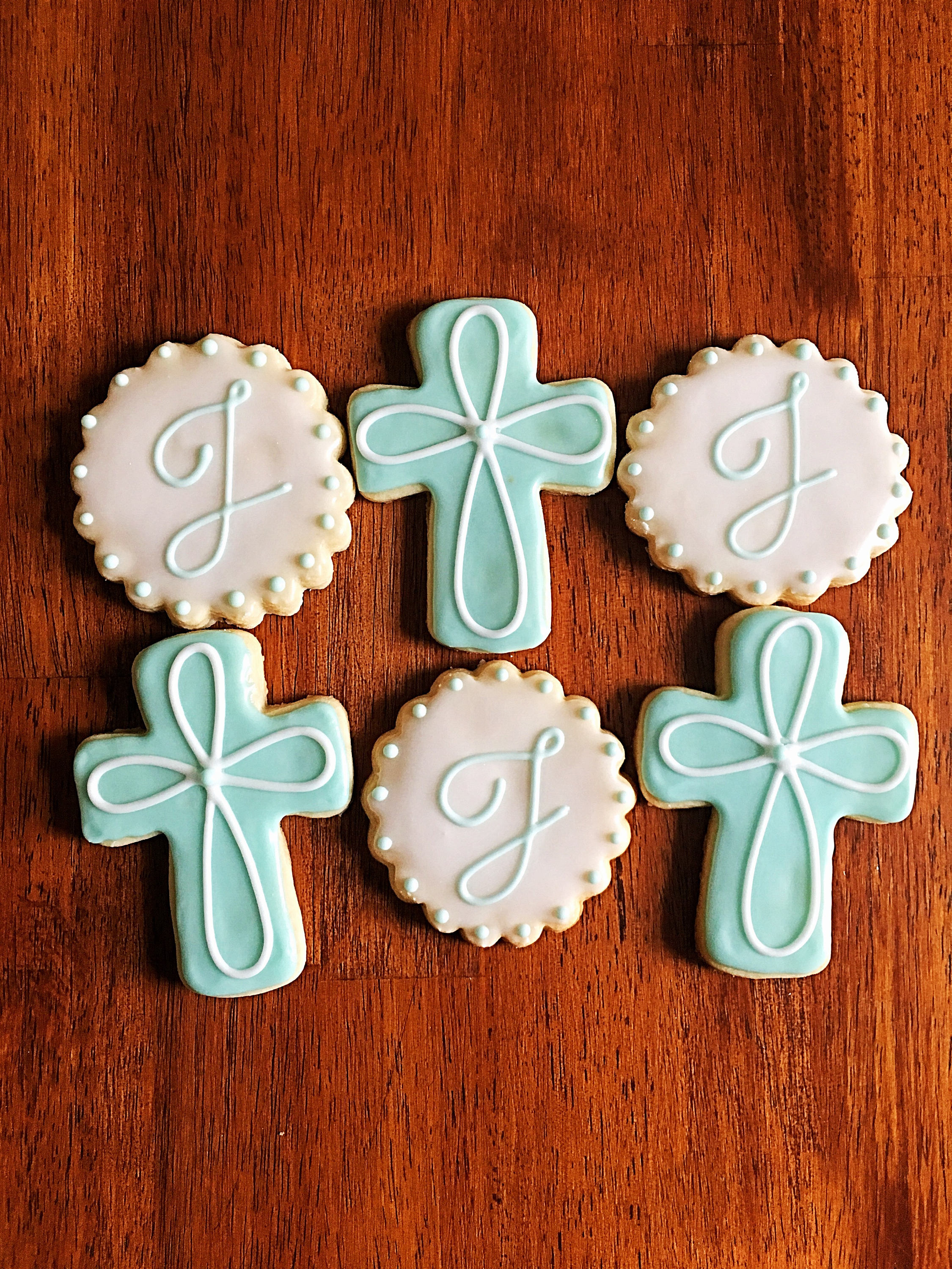 Baptism Cookies - One Dozen - Communion Cookies - Baptism ...