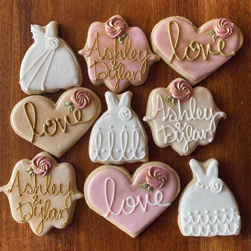 Boho Wedding Shower Cookies - Etsy