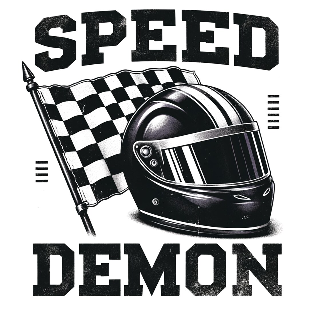 Speed Demon PNG, Race Flag Png, Racing Shirt Birthday Sublimation, Race ...