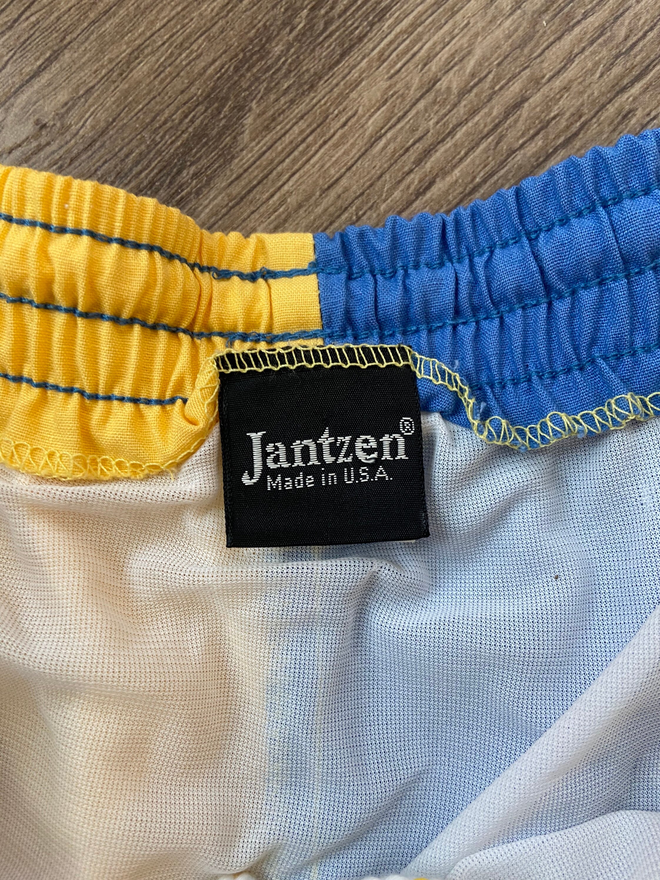Vintage Jantzen USA Swim Shorts - Etsy